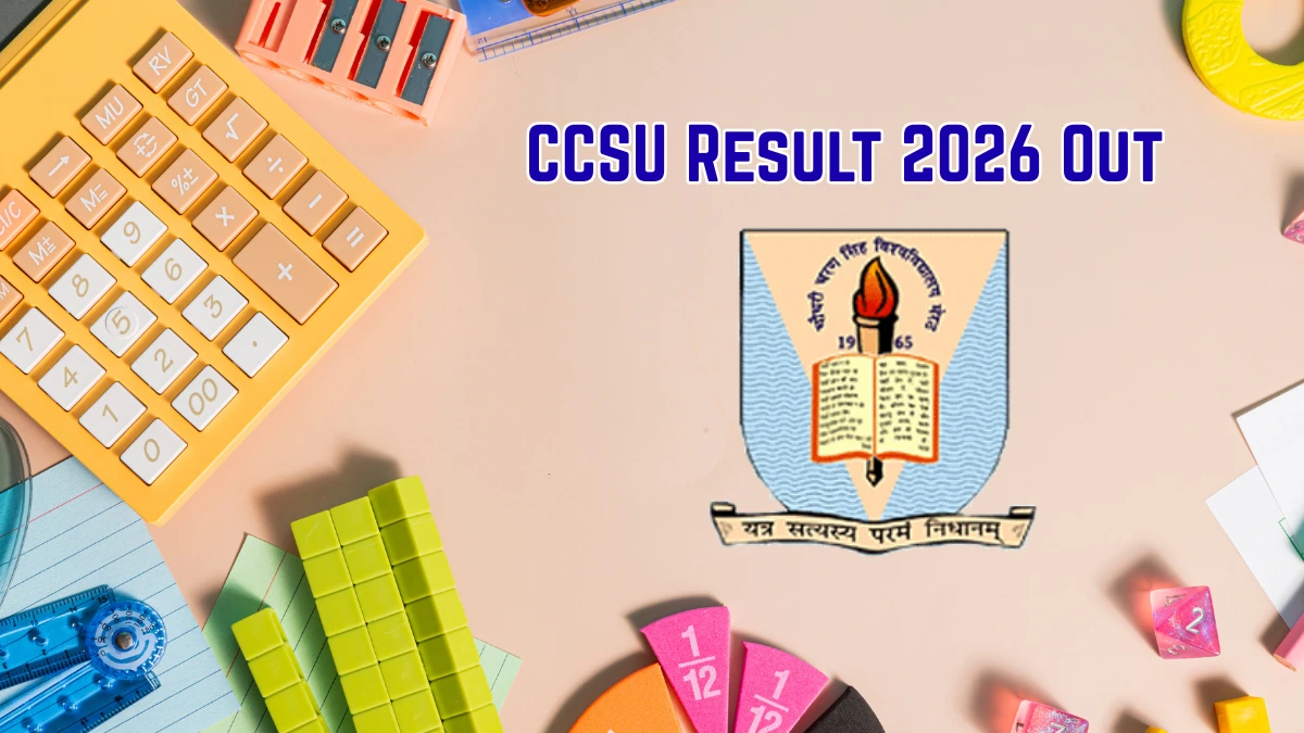 CCSU BAMS Result 2026 Released | Free Jobs Portal