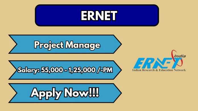 ERNET Recruitment 2026 – Apply Online for Project Manager Posts | Free ...