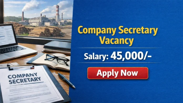NEPA Company Secretary Recruitment 2026 | Free Jobs Portal